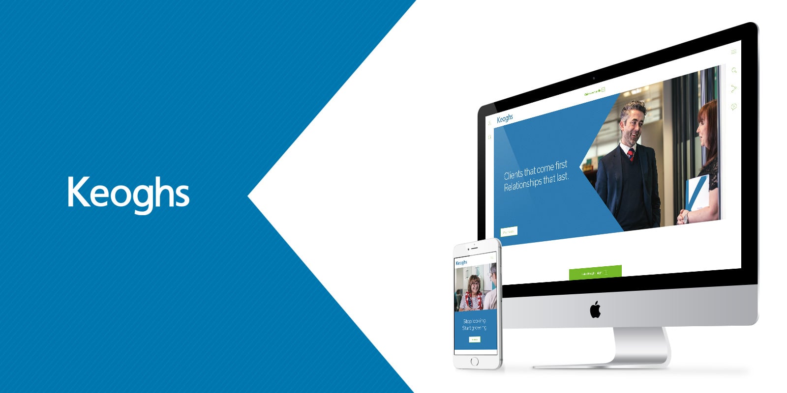 Absolute reveals new website for Keoghs